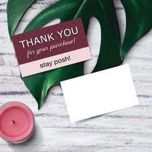 Design By Me | Office | Posh Thank You Cards Small 0 | Poshmark